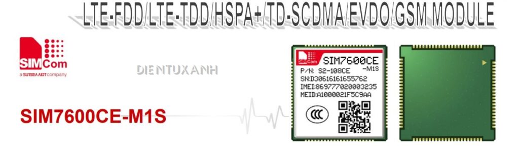 SIM7600CE-M1S - Điện Tử Xanh - Fun And Happy